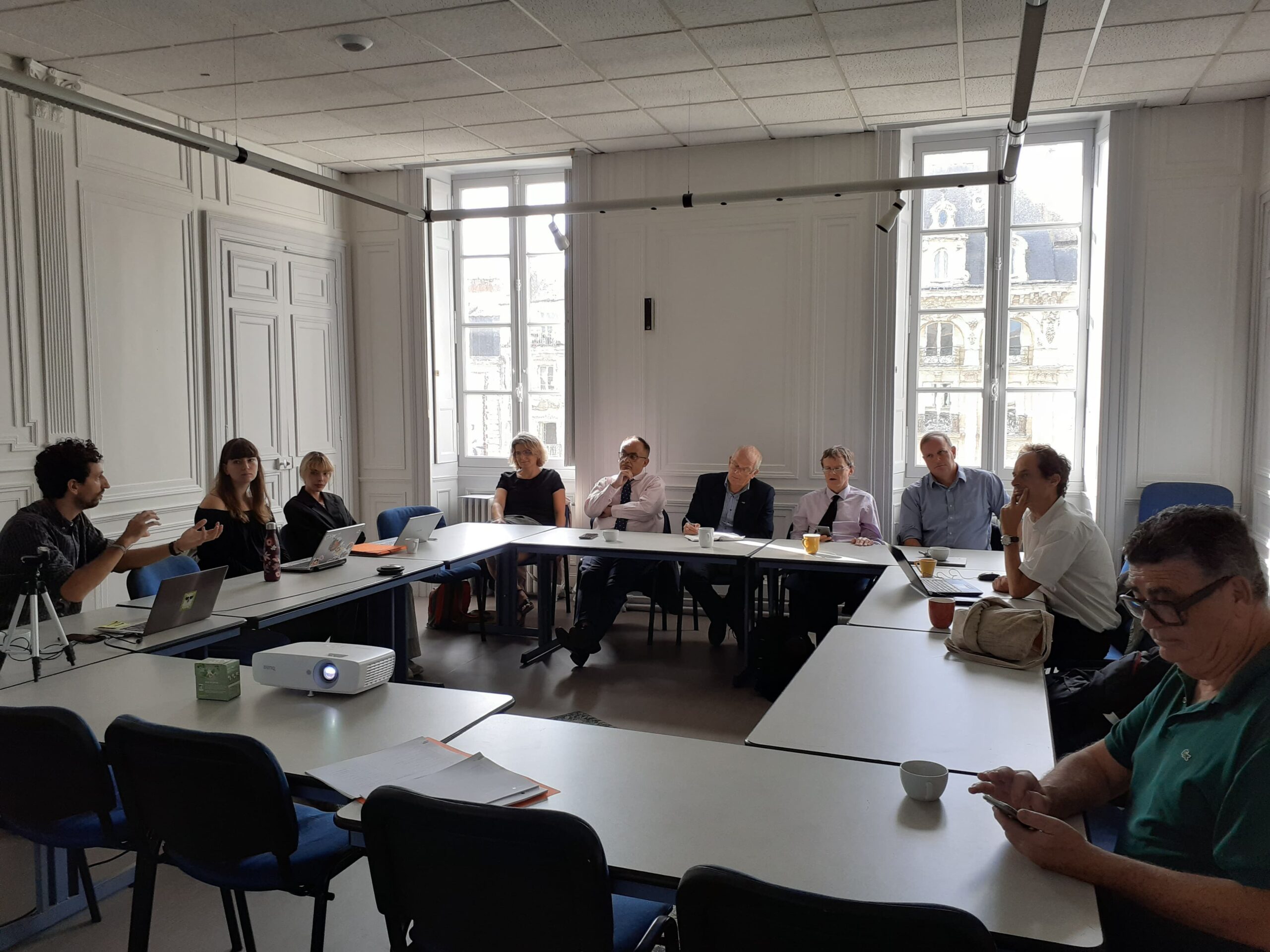 Accueil des membres de la Guernesey Overseas Aid Commission - Xylm